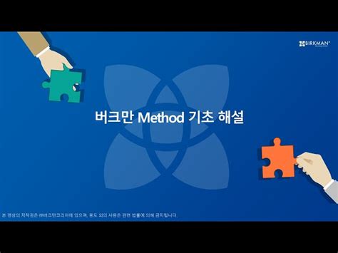 버크만진단 베이직 해석 영상