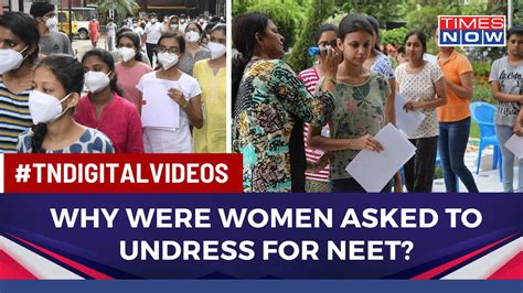 Kerala NEET Shocker Outrage After Female NEET Aspirants Asked To Remove Bra India News