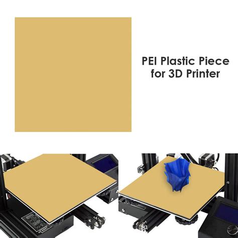 Pei Polyetherimide Sheet For 3d Printer Build Surface With 3m Tape 150mm Au Ebay