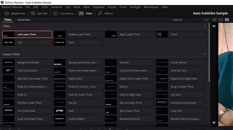 How To Add Text In DaVinci Resolve