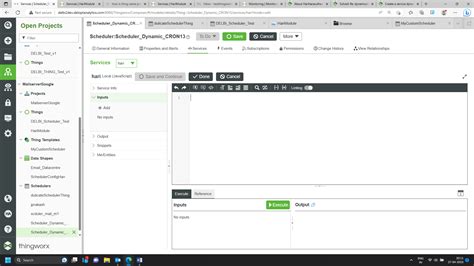 Solved Dynamically Create A Service In Thingworx 93 Usin Ptc