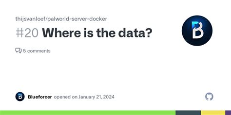 Where Is The Data Issue 20 Thijsvanloef Palworld Server Docker