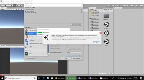 Building Fail Questions Answers Unity Discussions