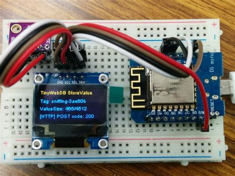 Send Iot Data To Tinywebdb Arduino Esp8266