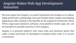 Advantages Of AngularJS PPT
