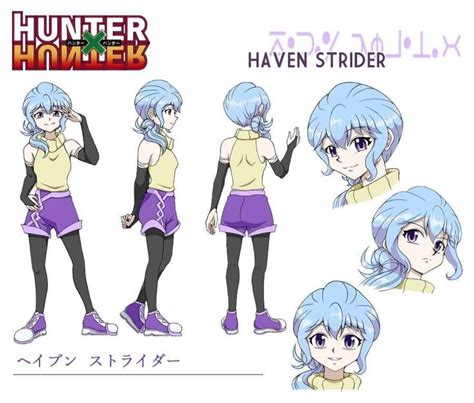 The Character Sheet For Hunter Hunter Haven Strider Is Shown In Various