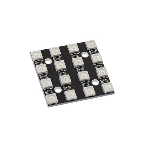 Modulo Led Rgb 5050 Enderecavel 4x4 Bit Ws2812b Shopee Brasil
