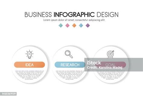 비즈니스 인포그래픽 디자인 3 개의 요소가있는 다이어그램 벡터 0명에 대한 스톡 벡터 아트 및 기타 이미지 0명 3 3