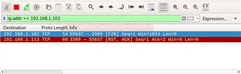 Understanding Nmap Scan With Wireshark