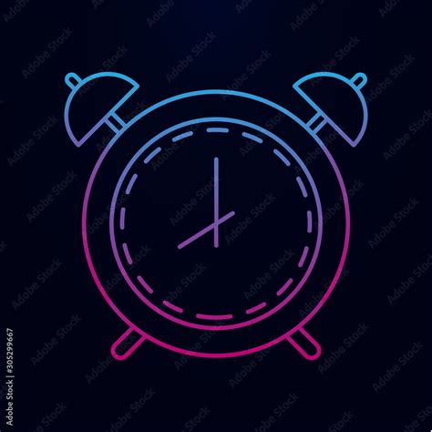 Alarm Clock Nolan Icon Simple Thin Line Outline Vector Of Measure Icons For Ui And Ux Website