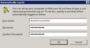 Enable Autologon In Windows Server 2008 Headadmin Net