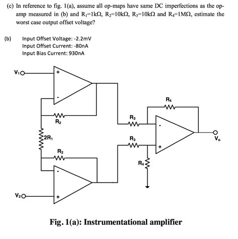 Solved NON IDEAL OP Assume All Op Amps Have The Same Chegg Com