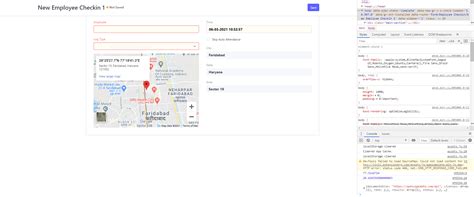 Geolocation Based Employee Attendance Check In System Customization