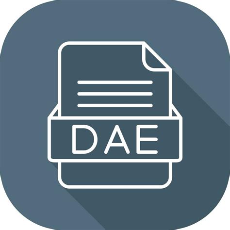 Dae File Format Vector Icon 31762777 Vector Art At Vecteezy