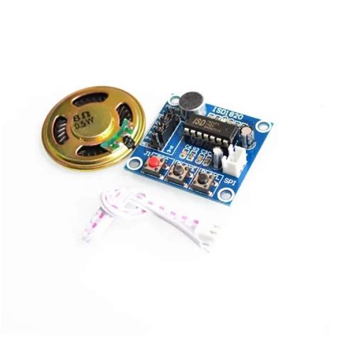 Arduino Modules Isd1820 Voice Audio Module Board Sound Recording On