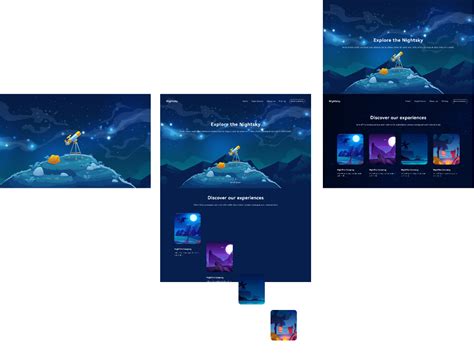 Parallax Animation视差动画 Figma