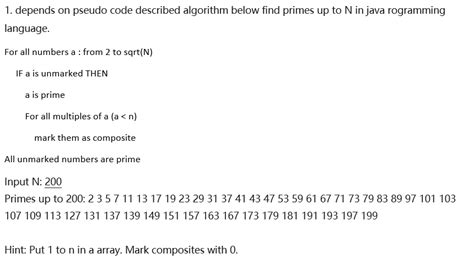 Solved Depends On Pseudo Code Described Algorithm Below Chegg Com