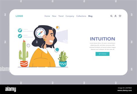 Decision Making Web Or Landing Set Strategic Thinking Brainstorming