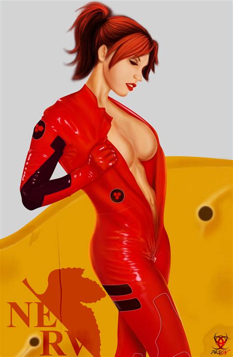 Souryuu Asuka Langley Neon Genesis Evangelion Drawn By Jason Correa