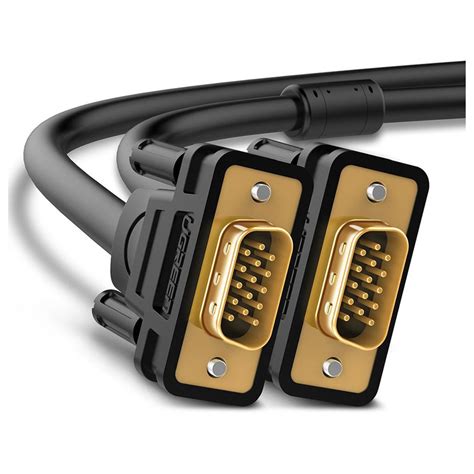 Ugreen Vga Male To Vga Male 1080p 2m Cable Black Geewiz