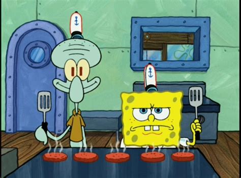 Spongebob In The Kitchen