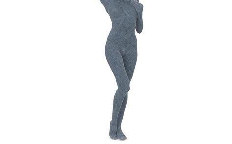 Girl Without Clothes Posing 3d Model By Renderbot Llc