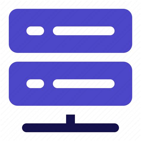 database hosting network storage server icon download on iconfinder
