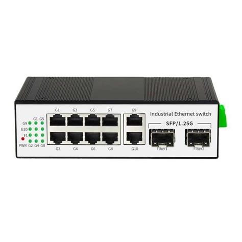 [ns29] 8p Giga Industrial Poe Switch 2sfp Kalman Ph