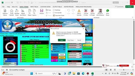 Mengaktifkan Macro Pada Exel Youtube