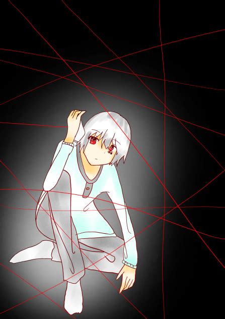 赤い糸の先はまふまふ ibisPaint