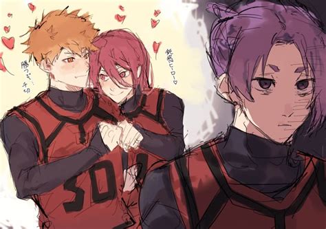 Imágenes De Kunigami X Chigiri in Anime poses reference Blue clocks Blue lovk