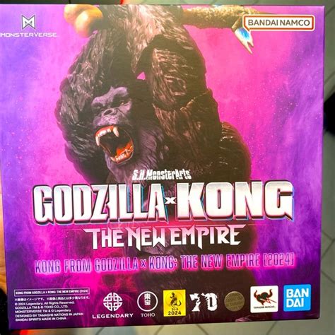 Tamashii Nations Toys Shmonsterarts Kong From Godzilla X Kong The
