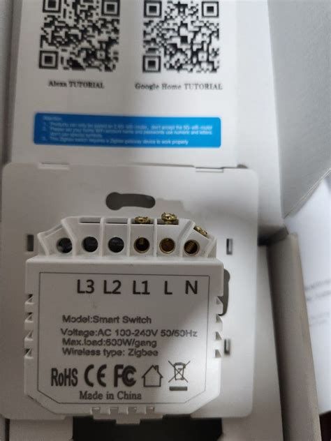 ZIGBEE WIFI SMART SWITCH 1 GANG X 4 Furniture Home Living Lighting Fans Lighting On Carousell