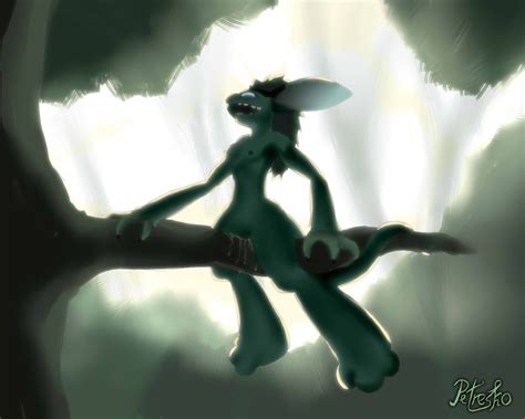 Rule 34 Branch Breasts Dripping Female Forest Green Fur Grinding Hair Long Ears Long Hair Long