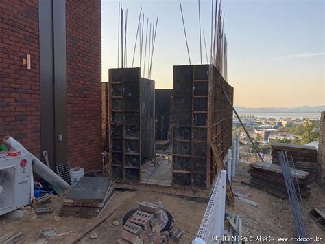 갤러리하우스 철근콘크리트 골조공사과정