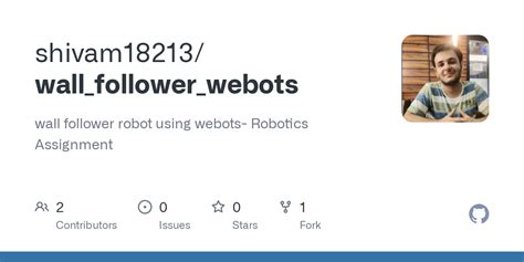 Github Shivam Wall Follower Webots Wall Follower Robot Using Webots Robotics Assignment