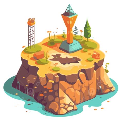 기초 클립 아트 아이소메트릭 아이소메트릭 섬 벡터 일러스트 만화 기초 클립 아트 만화 Png 일러스트 및 벡터 에 대한 무료 다운로드 Pngtree