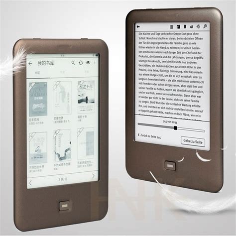 Lector de libros electrónicos WiFi ebook e-ink pantalla táctil de 6 ...