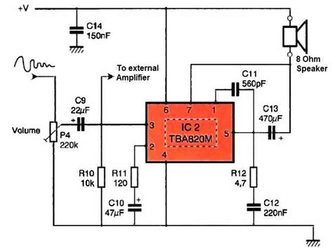 Piano Guitar Sound Effect Generator Circuit Homemade Circuit Projects