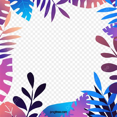 손으로 그린 잎 테두리 일러스트 만화 잎 나뭇잎 단풍 손으로 그린 나뭇잎 테두리 만화 나뭇잎 Png 일러스트 및 Psd 이미지 무료 다운로드 Pngtree
