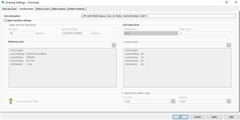 Drawing Settings Transformation Defaults Autodesk Community