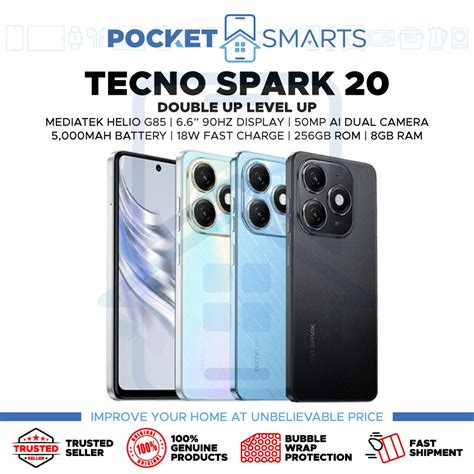 Spesifikasi Dan Harga Tecno Spark 20 Di Malaysia Technave Bm