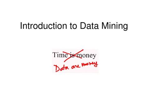 Ppt Introduction To Data Mining Powerpoint Presentation Free Download Id4603200