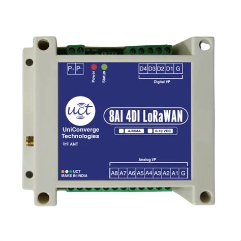 Channel Analog Input Digital Input To LoRaWAN UCT Robotics