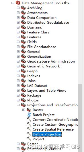 arcgis中arcmap为不含坐标系的图层添加地理坐标系或投影坐标系 arcgis怎么给没有坐标系的加坐标系 csdn博客