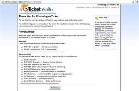 So Installieren Sie OsTicket Mit Nginx Auf Ubuntu 16 04 HowtoForge