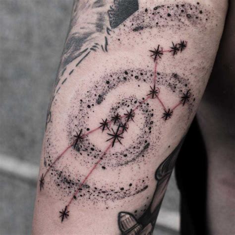 Orion Belt Constellation Tattoo