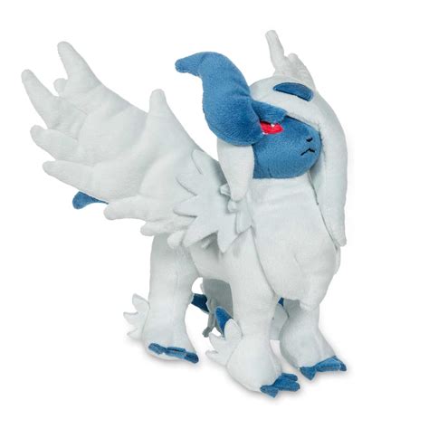 Official Mega Absol Poké Plush In A Large Size Mega Evolved Plush