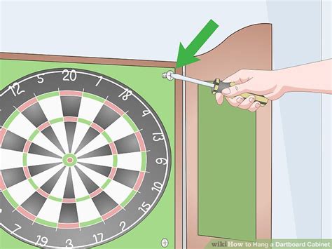 Mounting A Dart Board Cabinet Stkittsvilla Com