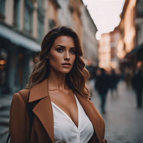 Busty Woman Walking Down The Street By Darththeo On Deviantart